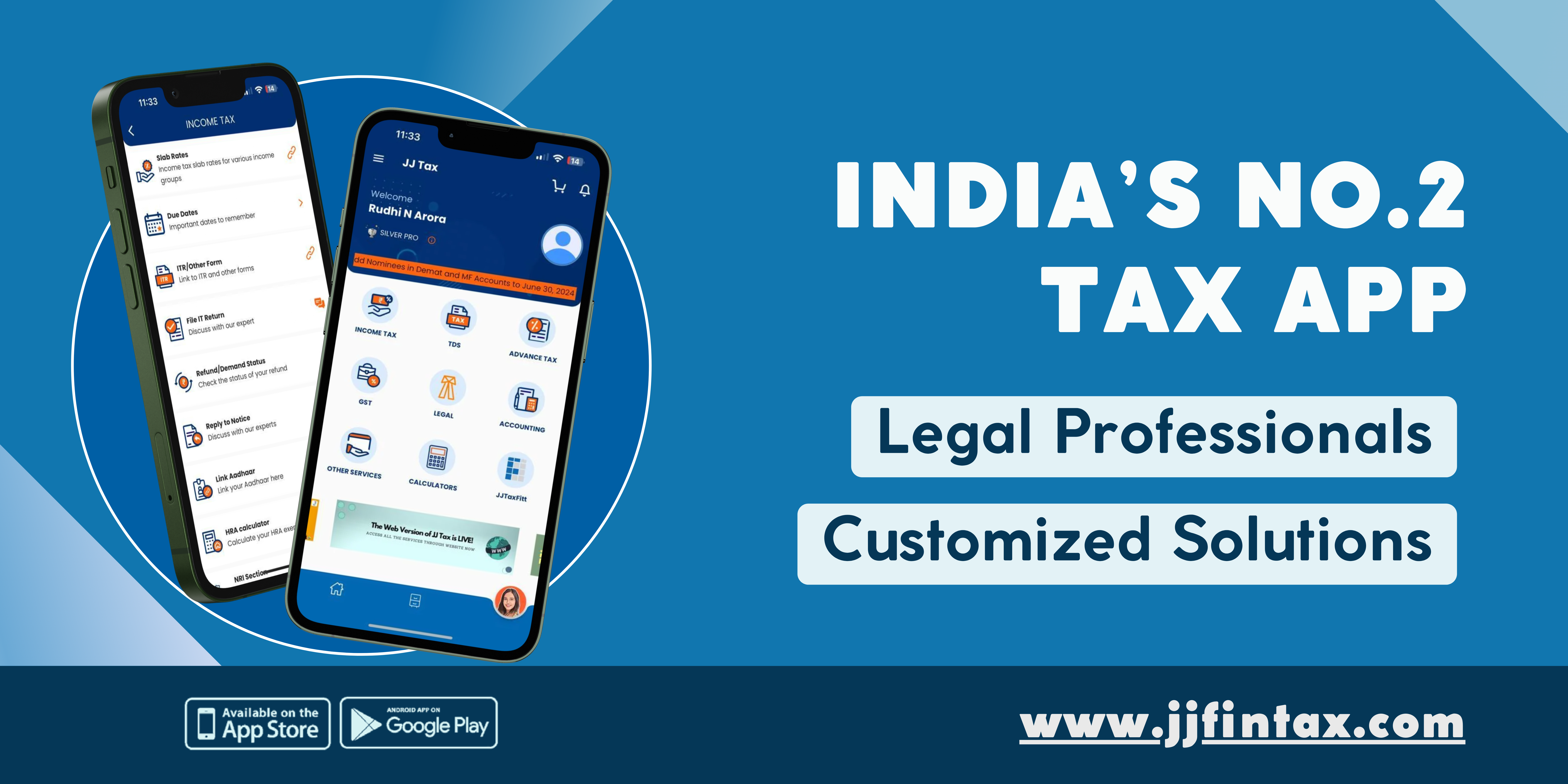Expert Legal Consultancy Services in India - JJ Tax - Contact Us